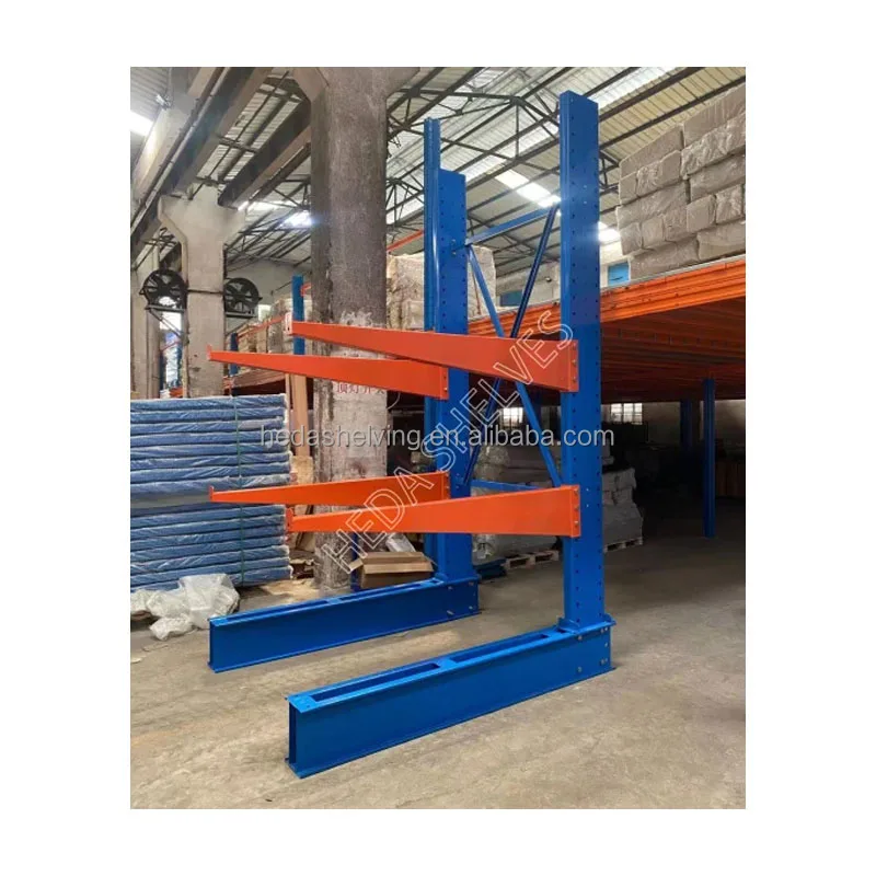 Steel Shelf Cantilever Racking System for Rebar Warehouse Storage ...
