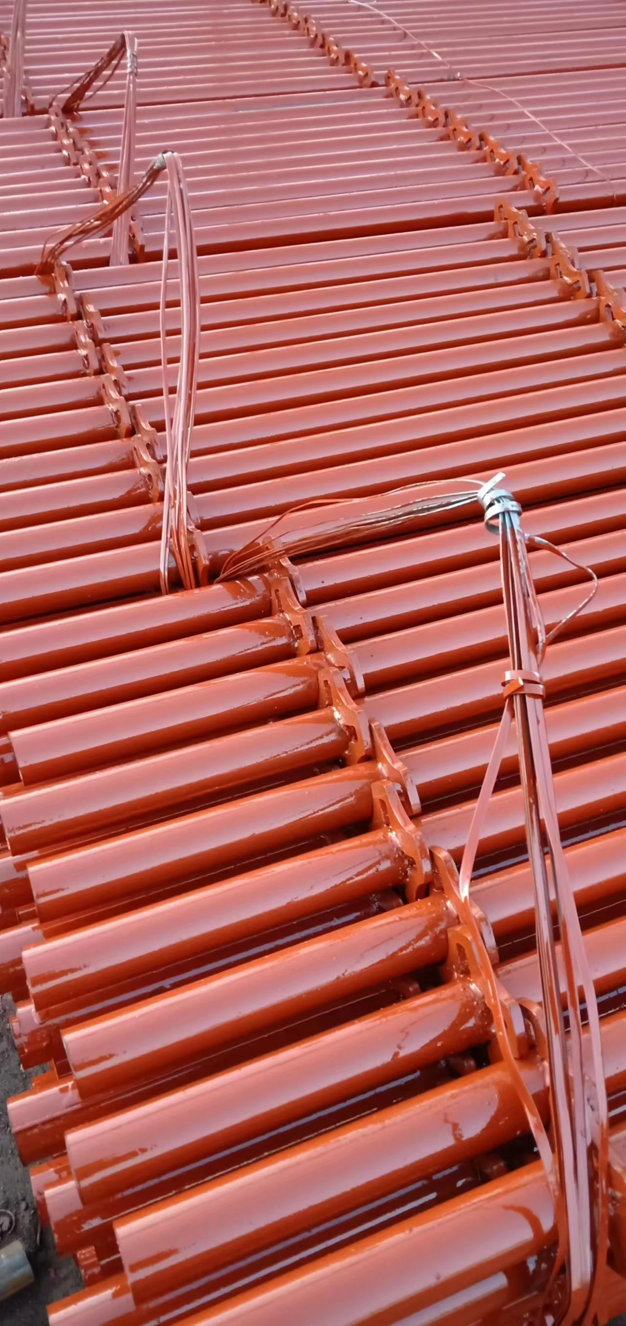 3m Post Round Buckle Scaffolding Base Wall Ringlock Scaffolding ...