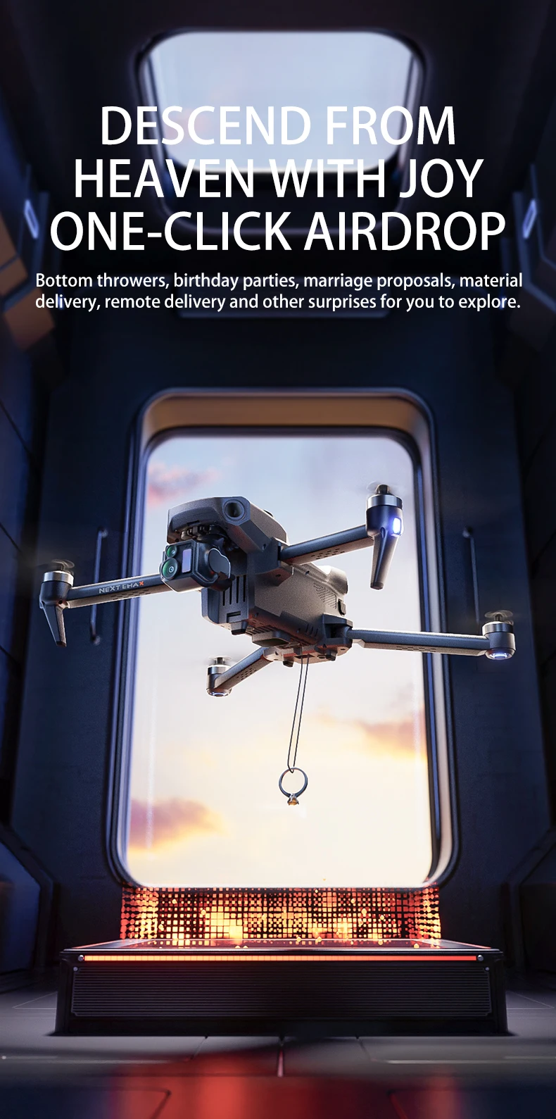 2025 P7 MAX RC Drone - Professional 4K Gimbal FPV Drones