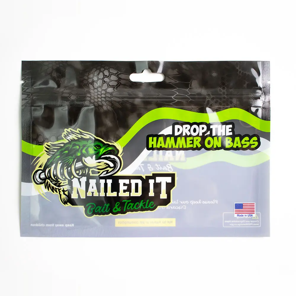 Custom Printed 2kg 3kg 5kg Carp Fishing Boilie Baits Packaging