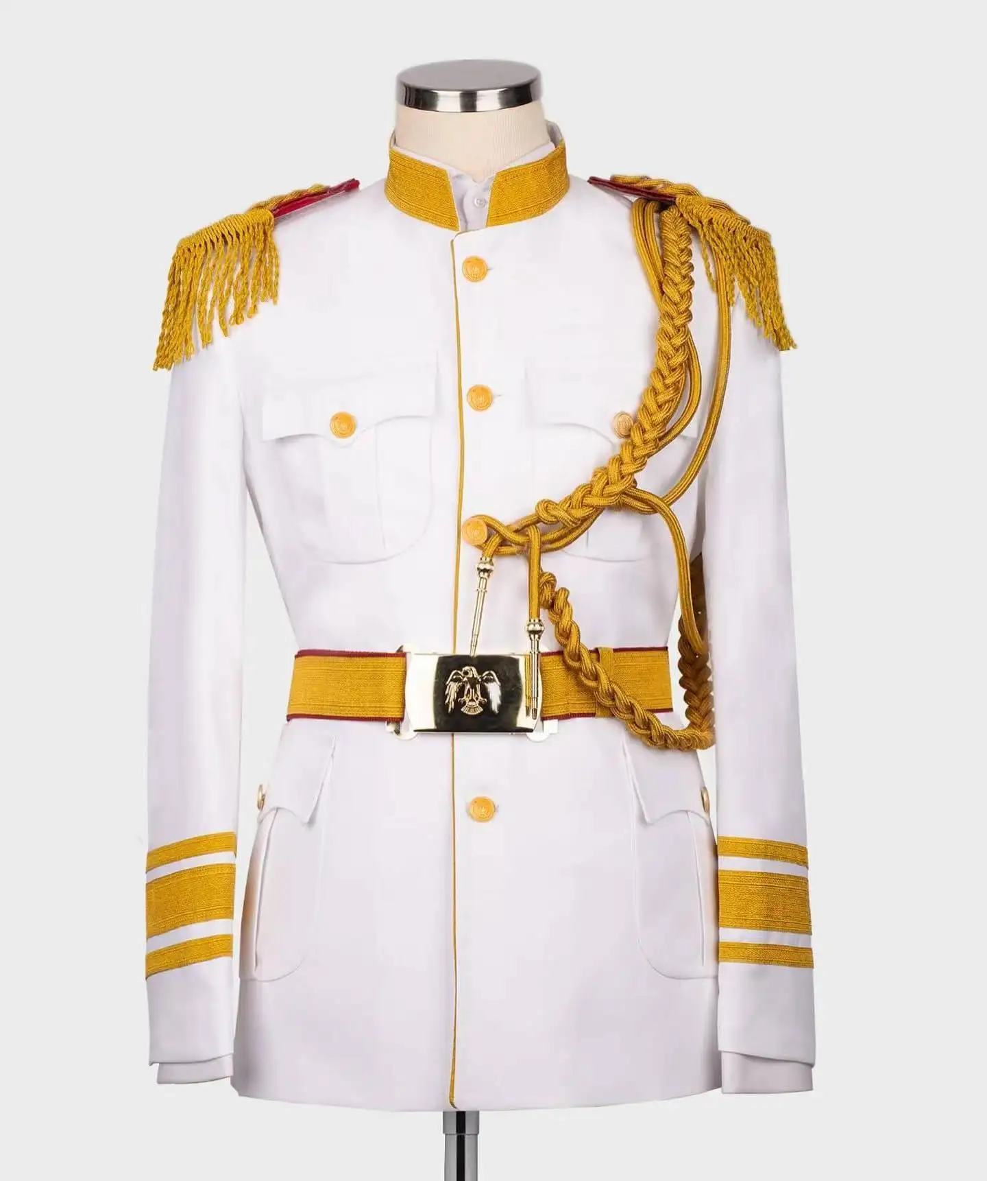 Tailor Made Pipe Band Uniform - Men's Slim Fit Wedding Suits