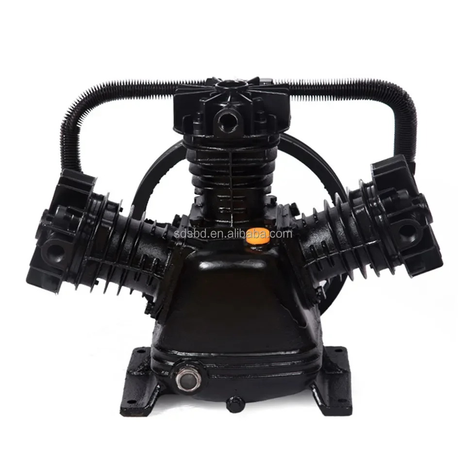 Piston Air Compressor Spare Parts 3 Cylinder 12.5 Bar Air Pump Head for ...