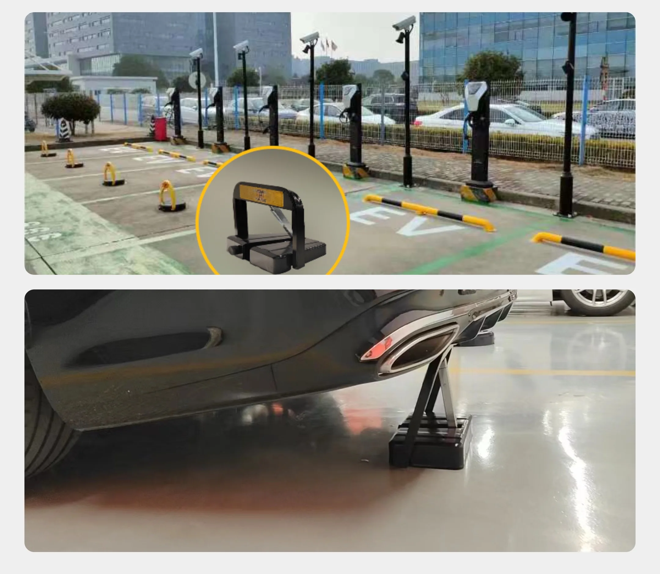 KAVASS Auto Electric Personal Parking Space Barrier Protector with ...