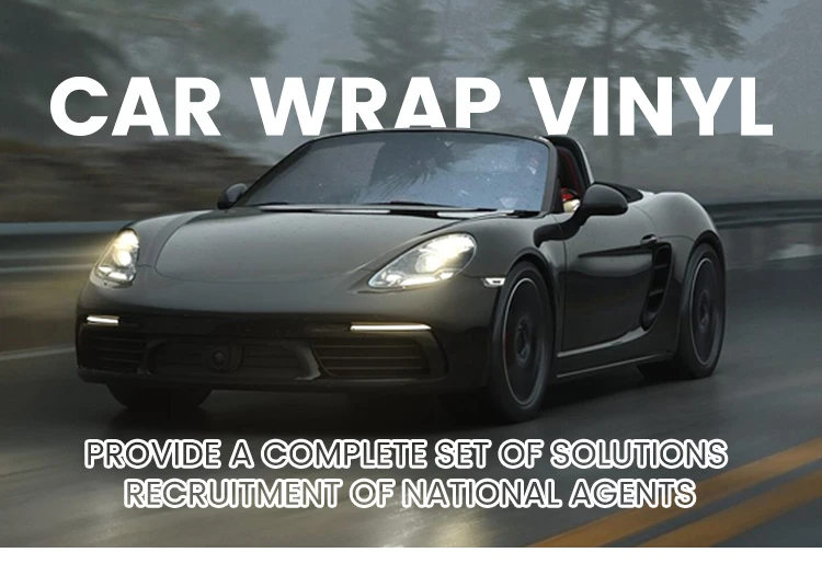 Supplier Pvc Car Wrap Vinyl Gloss Matte Black Color Change Film Car ...