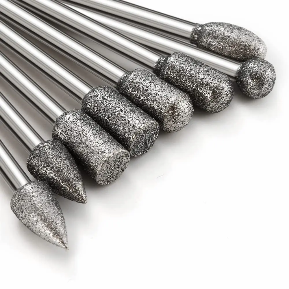 Diamond Grinding Drill Bit Set, Stone Carving Rotary Tools Polishing ...
