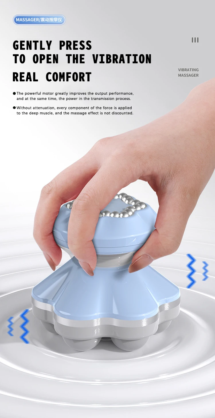 2023 New Portable Handheld Body Massager for Whole-Body Massage