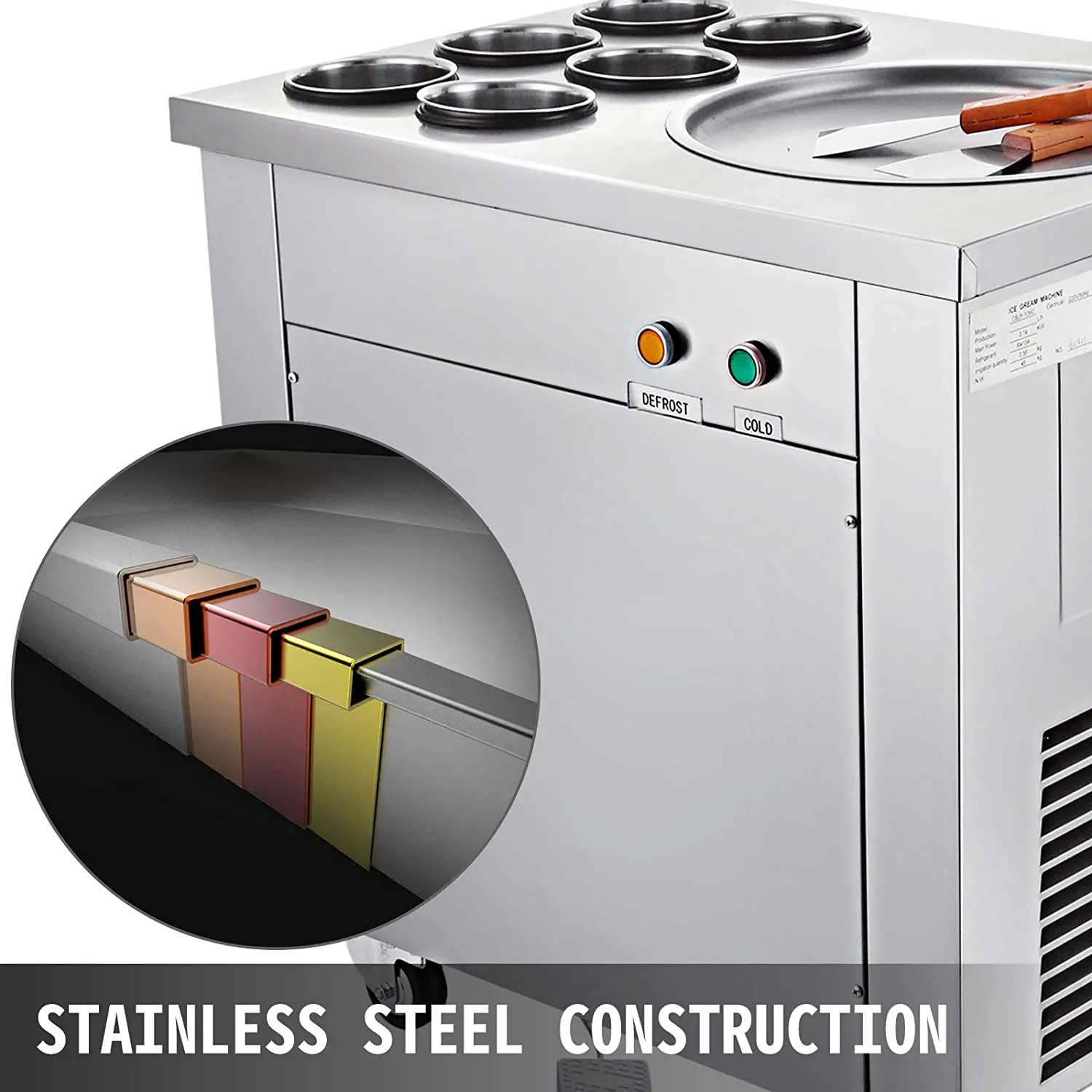 Alibaba.com: Round Pan Table Top Counter Topping, Rolled Up Fry Fried ...