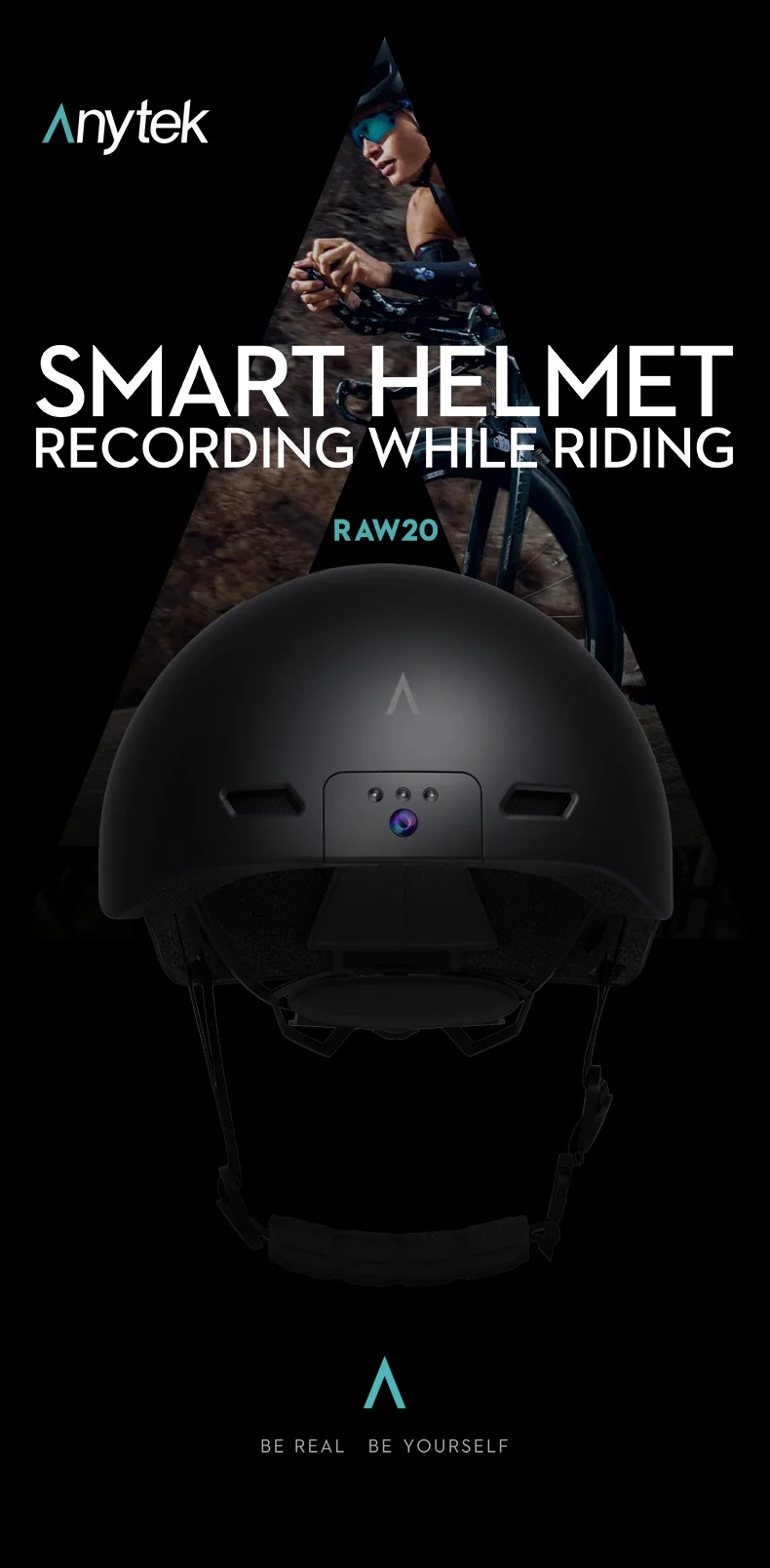 Factory Original Motorcycle 1080p Recorder Helmet Half Helmet Raw20 ...