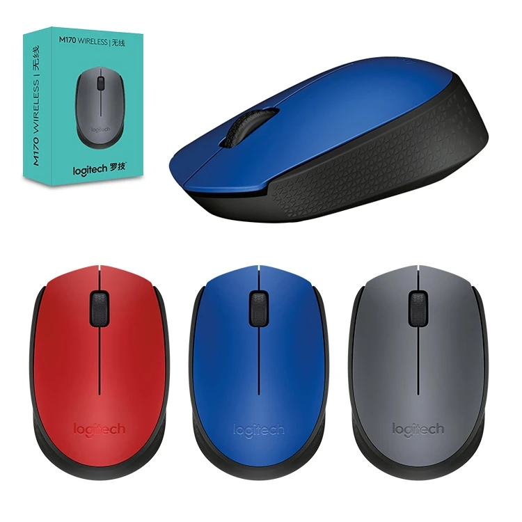 Logitech M170 Wireless Mouse - 1000 DPI, Ergonomic Gaming