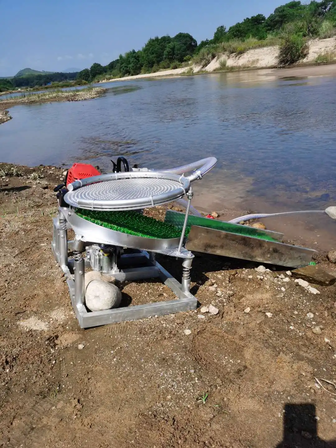 Gold Panning Machine Gasoline Machine Automatic Small Gold Washing ...