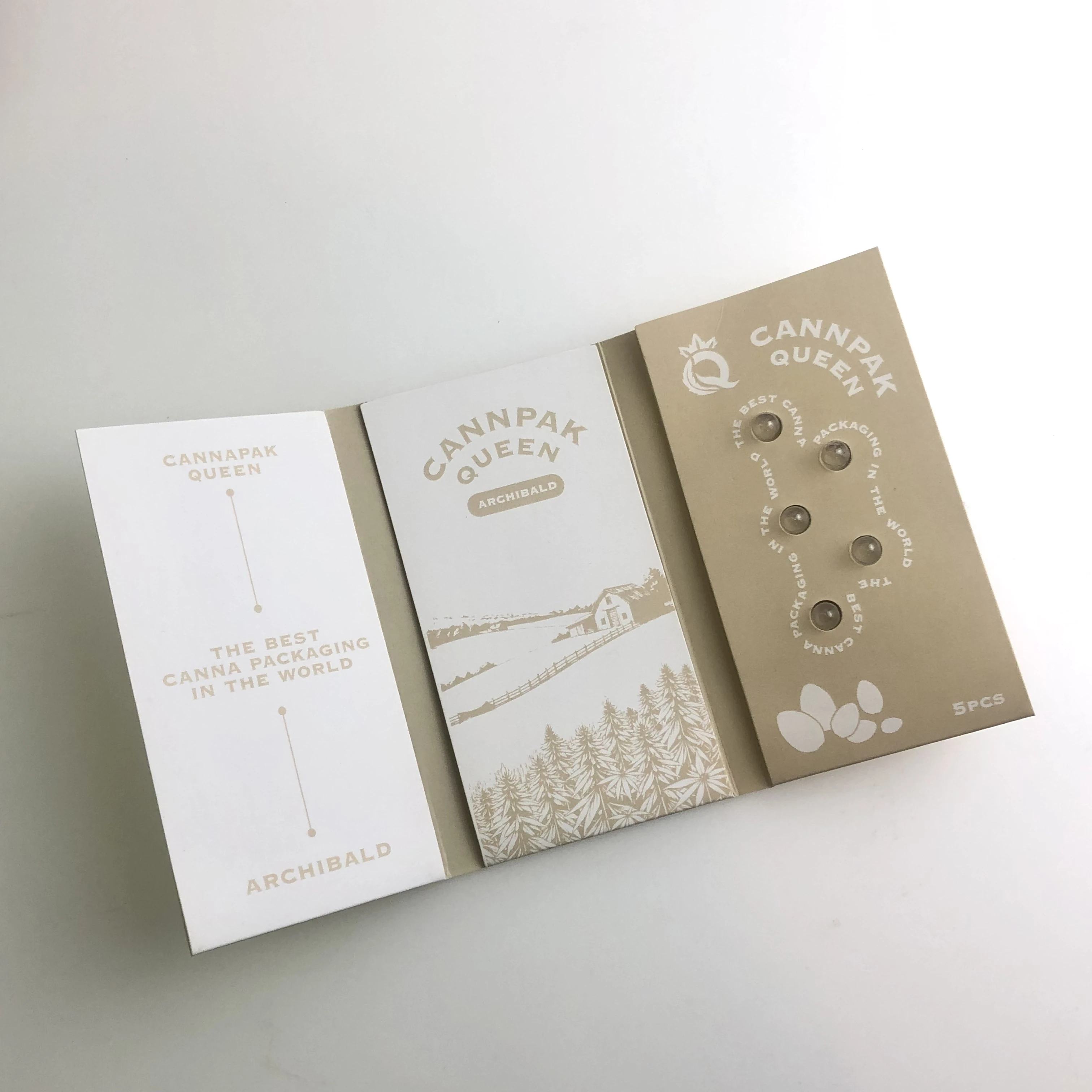 Archibald Custom Seed Storage Display Packaging Self Adhesive Child ...