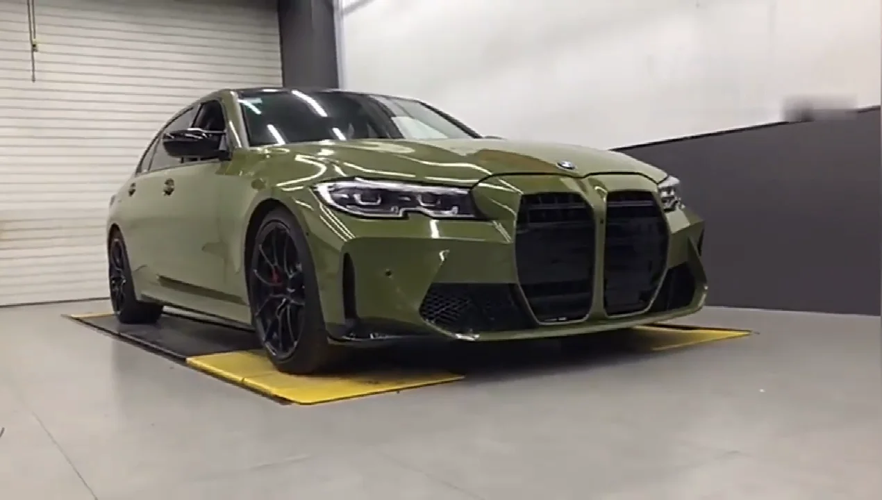 Car Modified Front Bumper With Grille Assy Bodykit For Bmw 3 Series G20 ...