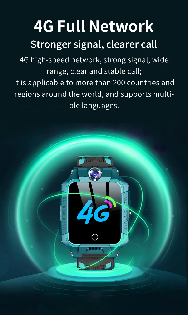 T10G 4G Kids Watch - Smart, Safe, and Fun for Children