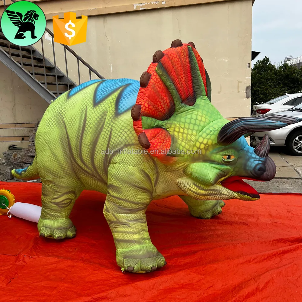 Club Advertising Inflatable Dinosaur Animal Customized Holiday Event ...