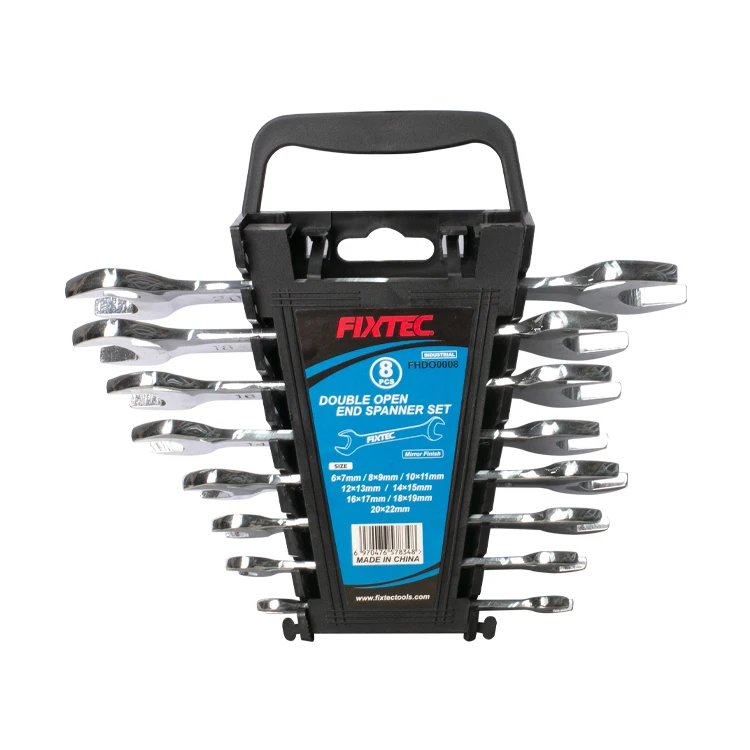 FIXTEC Socket Spanner Tools 8pcs Double Open End Spanner Wrenches Set| Alibaba.com