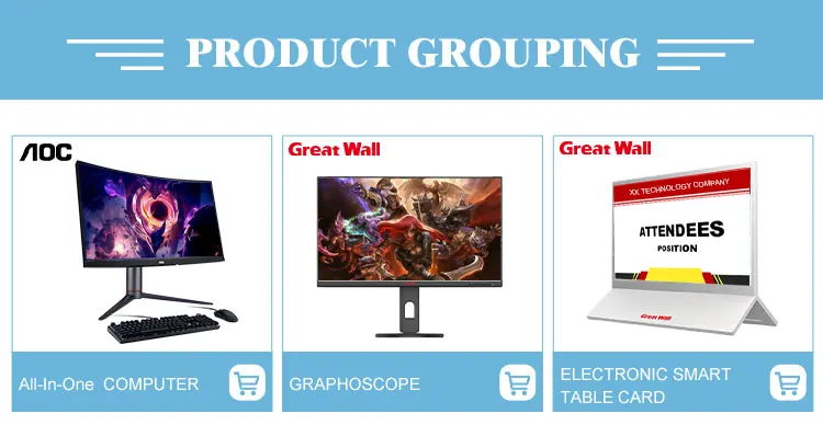 Paperless Electronic Paper Table Sign Name Tag Conference Desktop ...