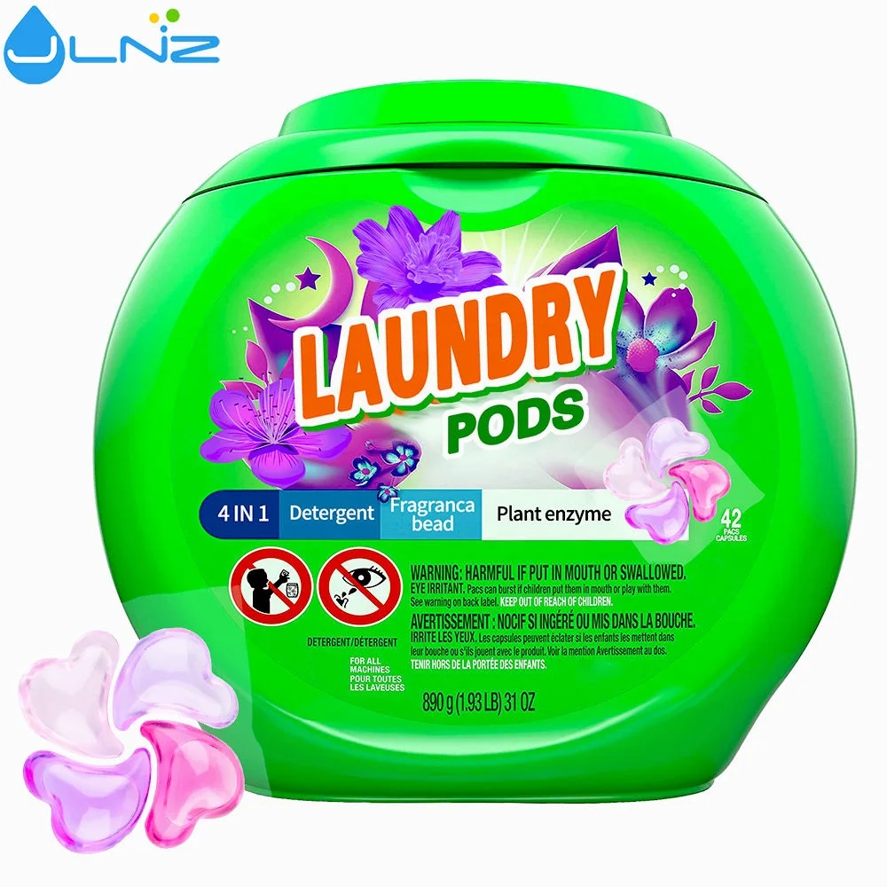 OEM Private Label Laundry Detergent Pods Wholesale Washing Capsule Pod ...