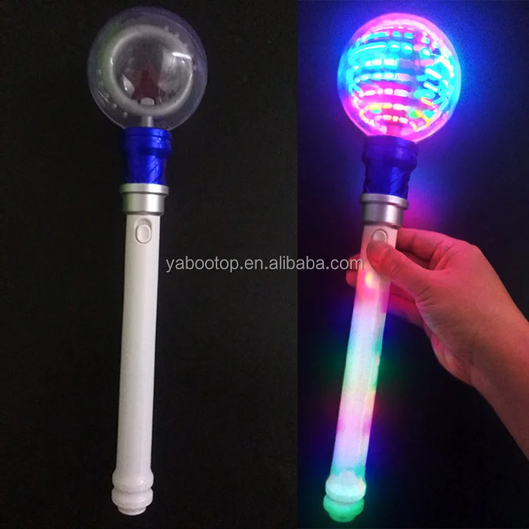 Artcreativity Led Wands For Kids Light Up Orbiter Spinning Wand ...