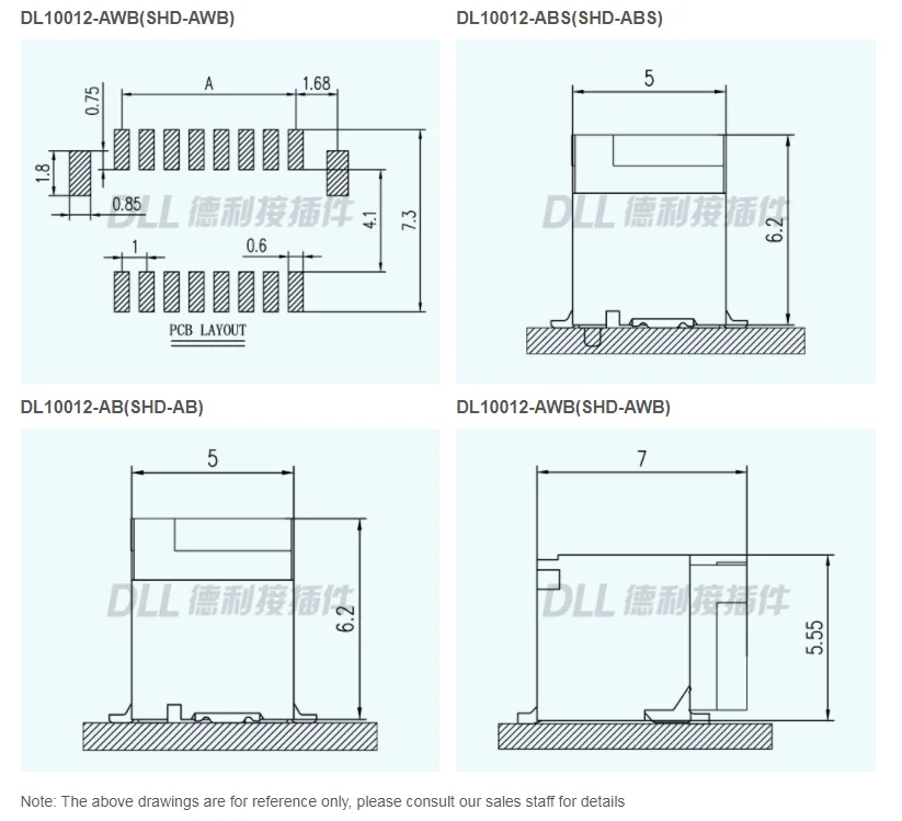 Equivalent Of Jst Shd 1.0mm Shdr-04v-s-b Shdr-06v-s-b Shdr-08v-s-b Shdr ...