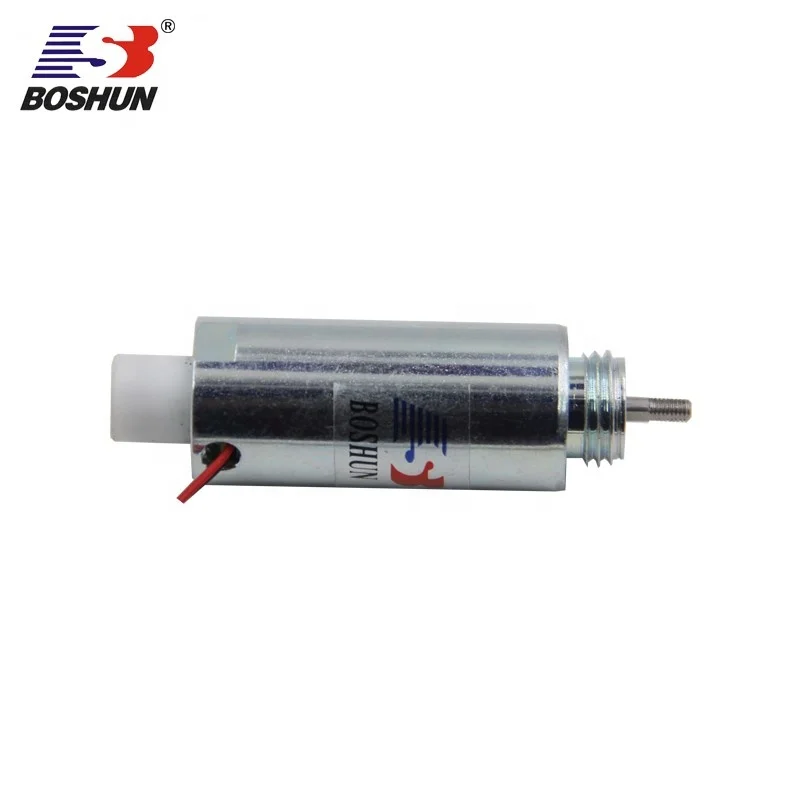 Customization Big Push Pull Tubular Solenoid Linear Solenoid Dc12v/24v ...