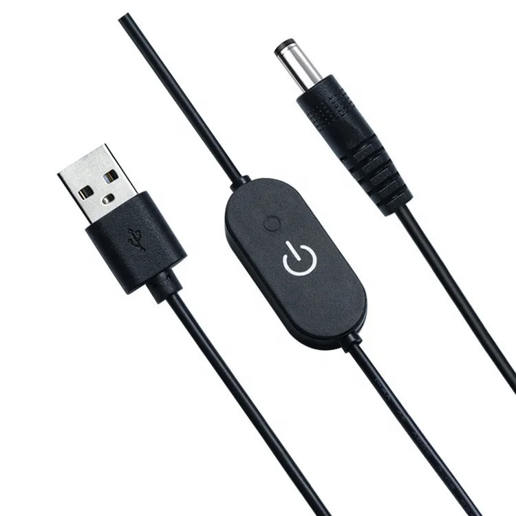 Usb To Dc 5521 Touch Dimmer Switch Cable Led Advertising Light Male ...