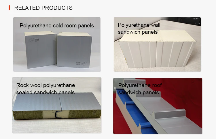 Pu Foam Aluminum Roof Sandwich Panels Building Material Polyurethane ...