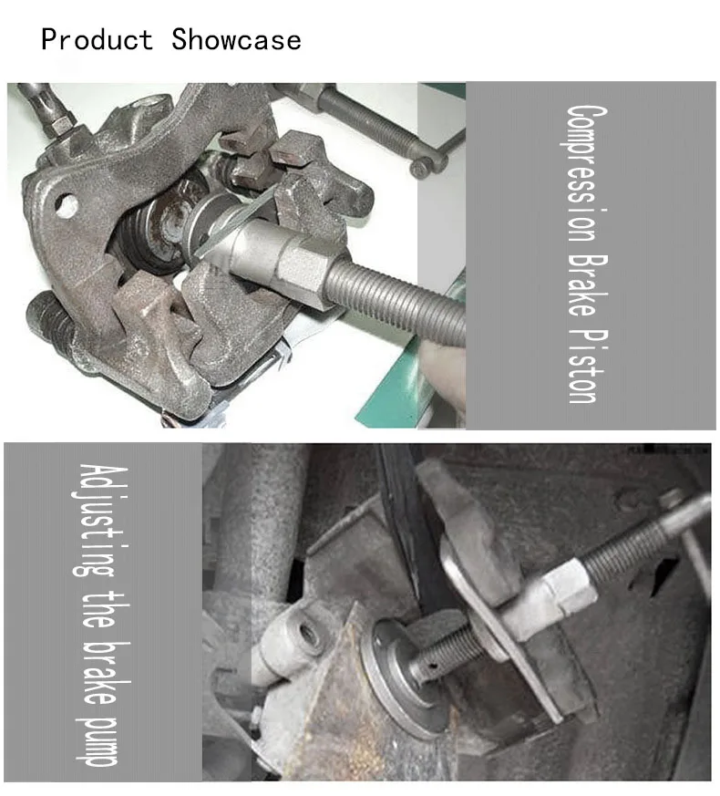 35pcs Disc Brake Distributor Cylinder Adjustment Set Brake Pads Removal ...