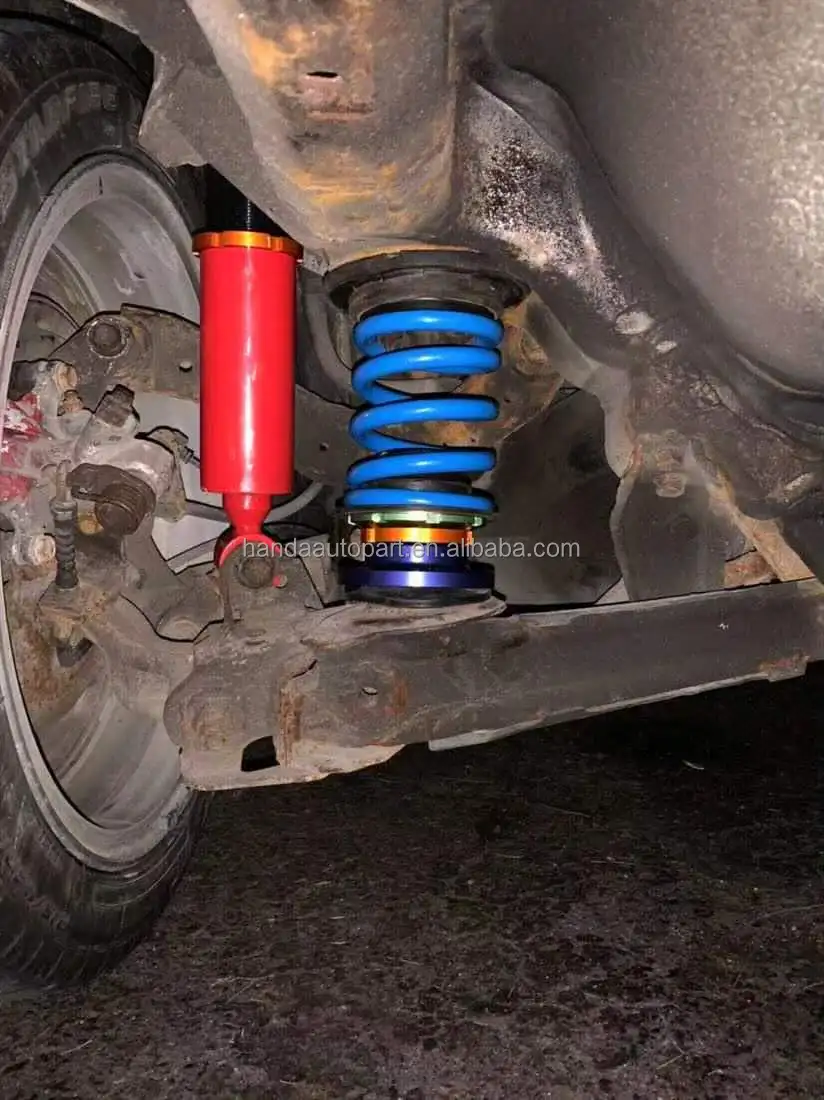 Pair Front Left Right Air Pneumatic Suspension Gas Shock Absorber Fit ...