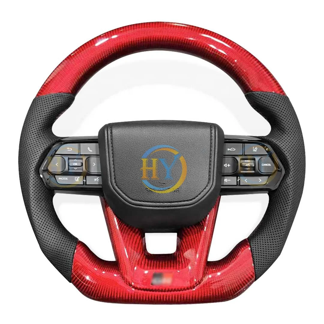 Customized Carbon Fiber Steering Wheel Fit For Toyota Land Cruiser ...