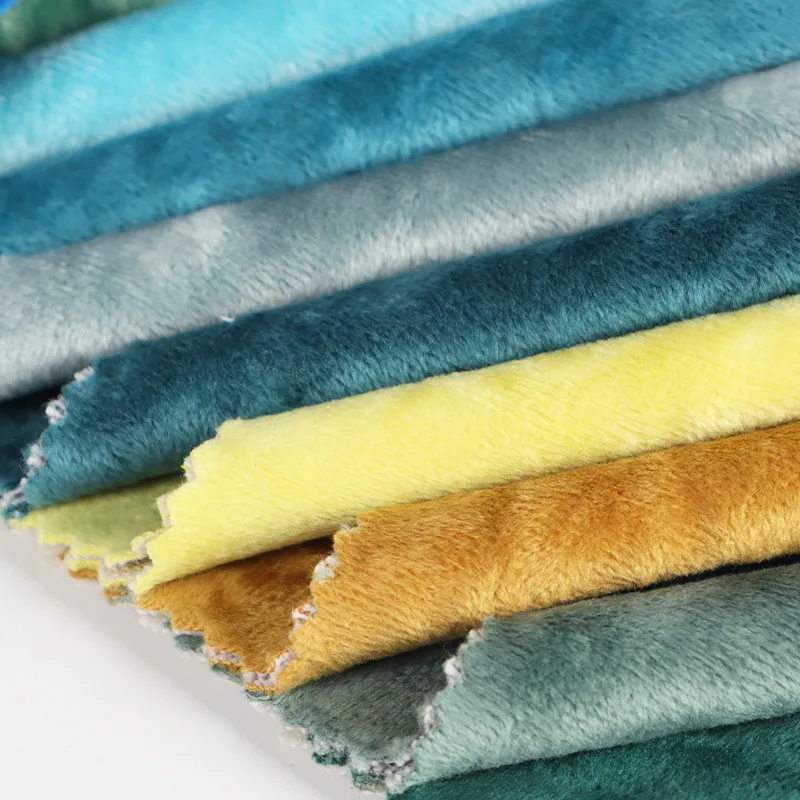 Crushed Velvet Fabric Microfiber Upholstery Velour Types - Buy Crushed ...