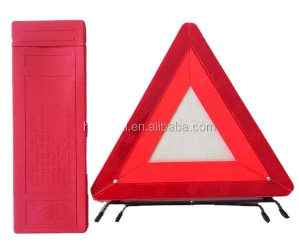 Folding Warning Triangle Red Fault Stop Wide Panel Parking High ...