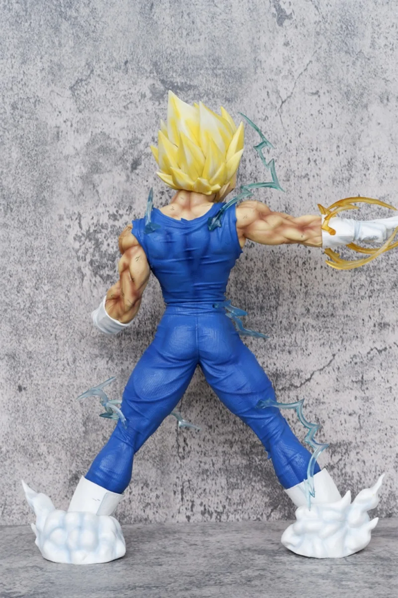 Dbz Super Saiyan Majin Vegeta Standing Model Toys Anime Figurine Collectible Dragon Balls Action