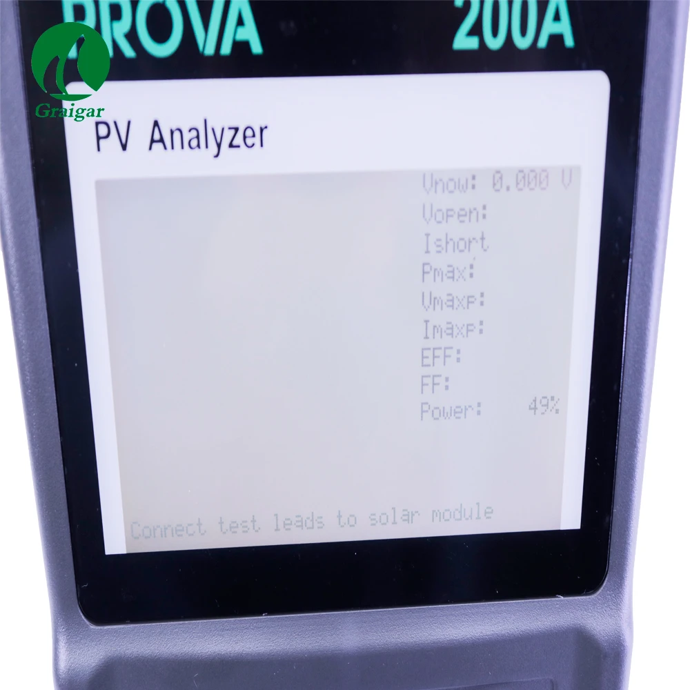 PROVA-200A Solar Module Analyzer - 180W Capability Tester
