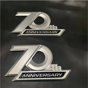 70th Anniversary Side Emblem Sticker For Toyota Land Cruiser 70 Lc76 ...