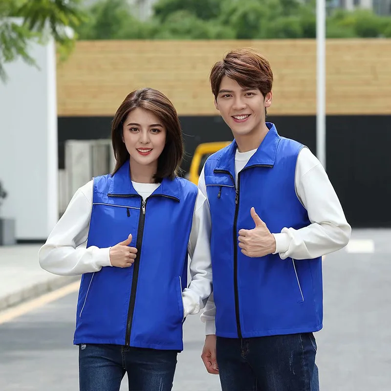 Wholesale Activity Vest Full Zipper Uniform Vest High Quality Cheap ...