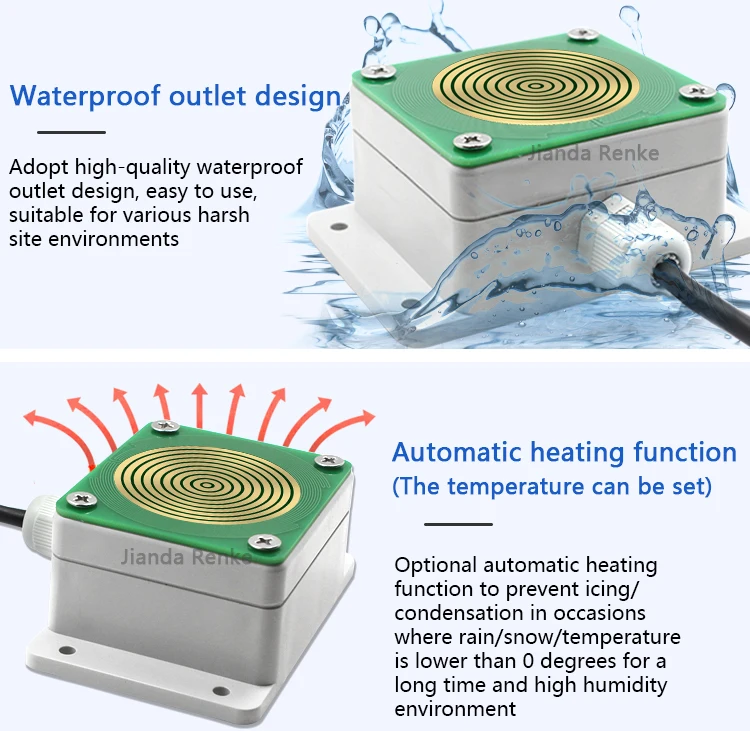 Smart Rain Transmitter 485 - Precise Rain and Snow Sensor
