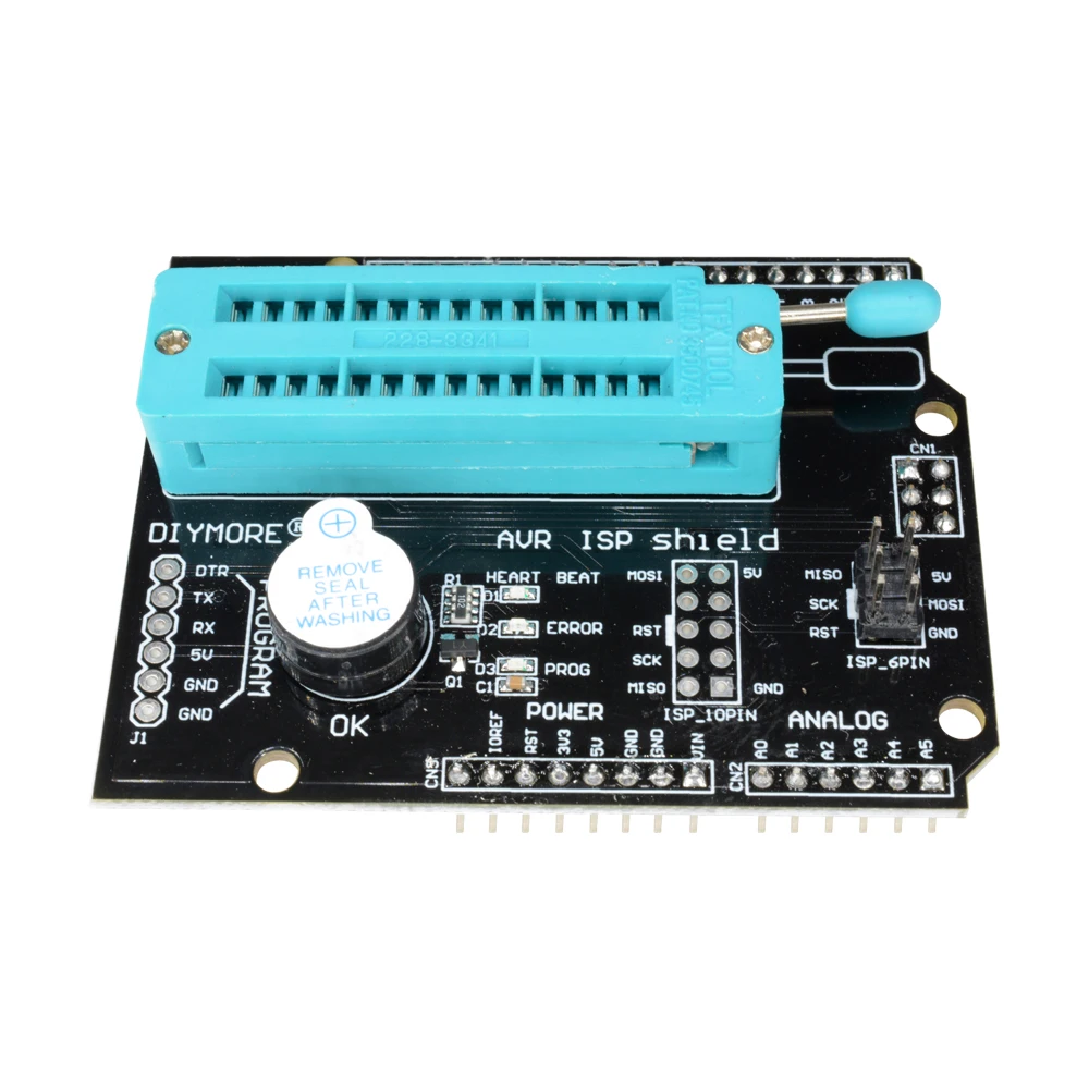 AVR ISP Shield - Efficient Bootloader Programmer for Atmega328p
