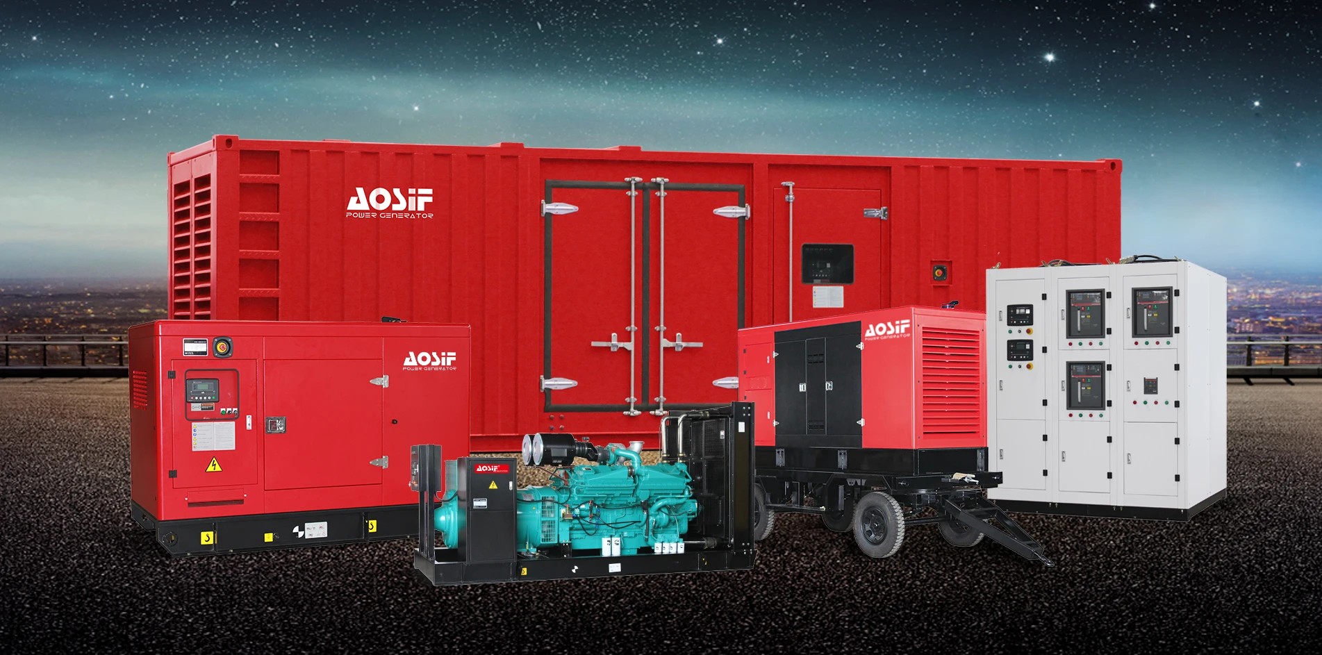 AOSIF Diesel Genset Price 20KVA - Reliable Power Solutions