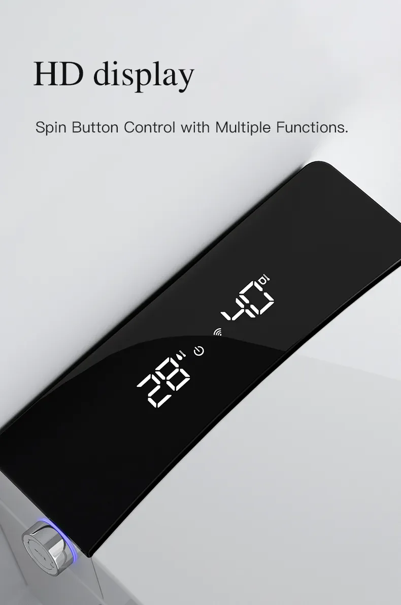 Smart Toilet with Automatic Bidet and Flush - Watermark Electric WC ...