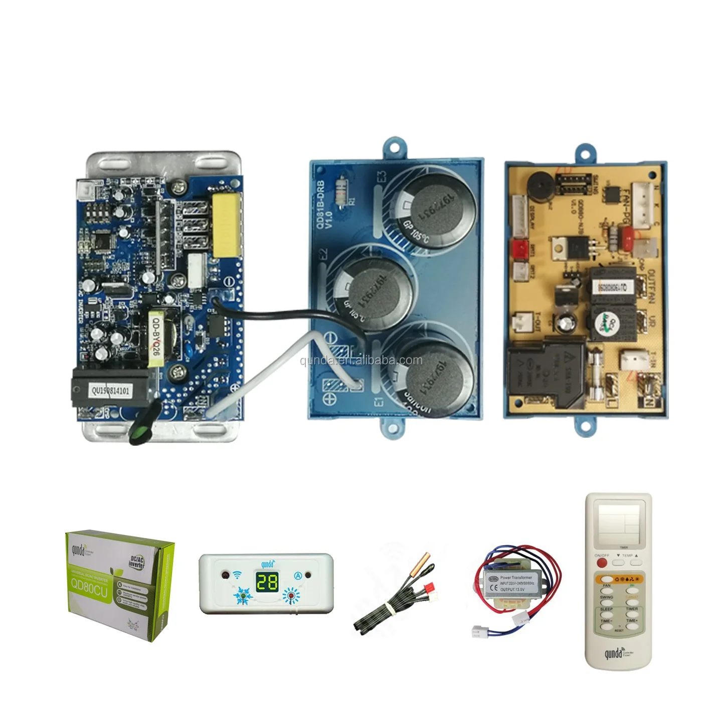 Qunda Qd80cu Inverter A/c System Board Pcb Air Conditioner System Board ...