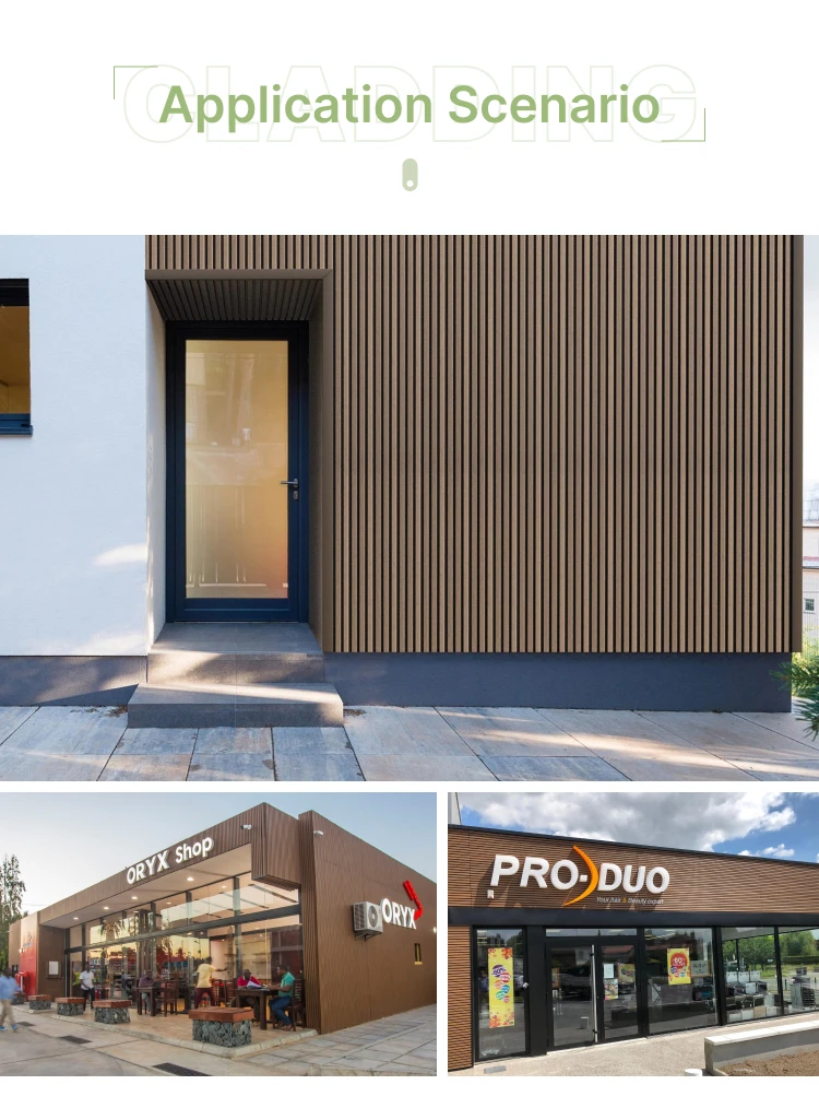 Foju Outdoor Terrace Cladding Wpc Wall Panel Exterior Composite ...