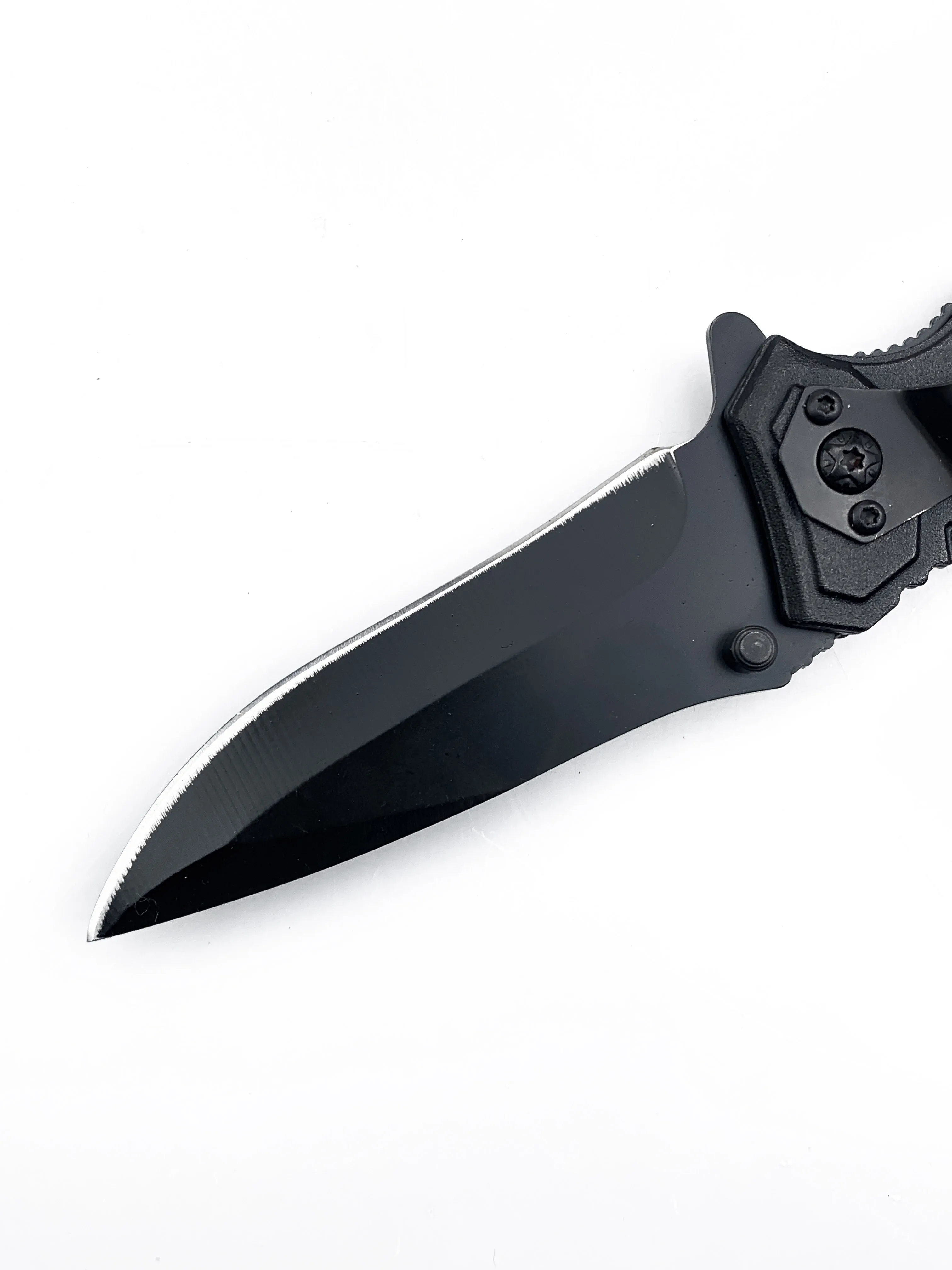 Black Coated Blade Mini Portable Folding Knife Lanyard Cutter Glass ...