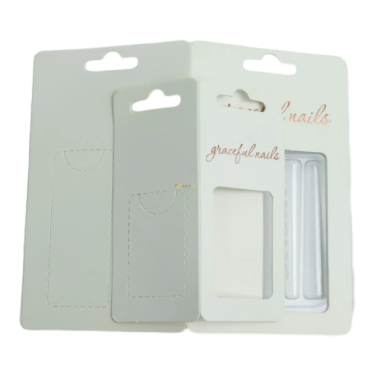 Self Sealing Trapped Cardboard Blister Packaging With Hang Plastic ...