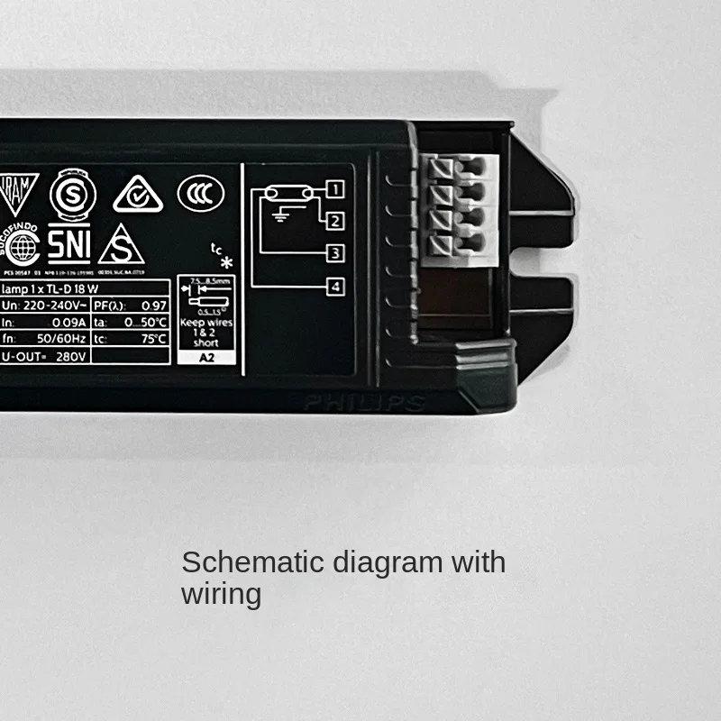 Philips T8 Electronic Ballast - Efficient Lamp Rectifier