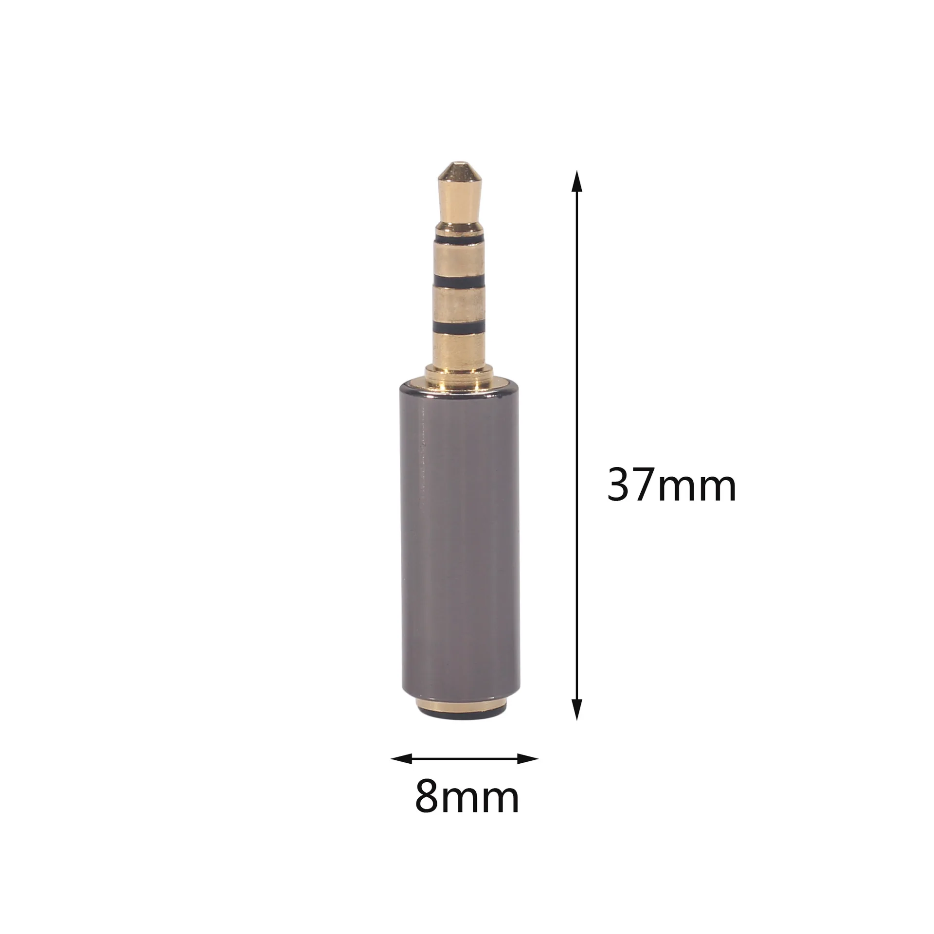 3.5mm Audio Converter - OMTP to CTIA Adapter with Gold Plated Connectors