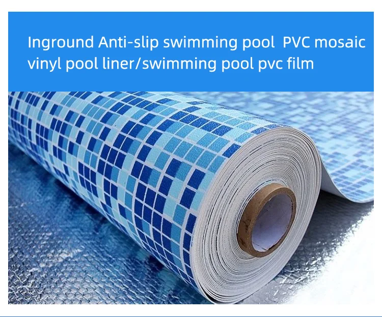 Swimming Pool PVC Mosaic Vinyl Pool Liner - Durable & Stylish