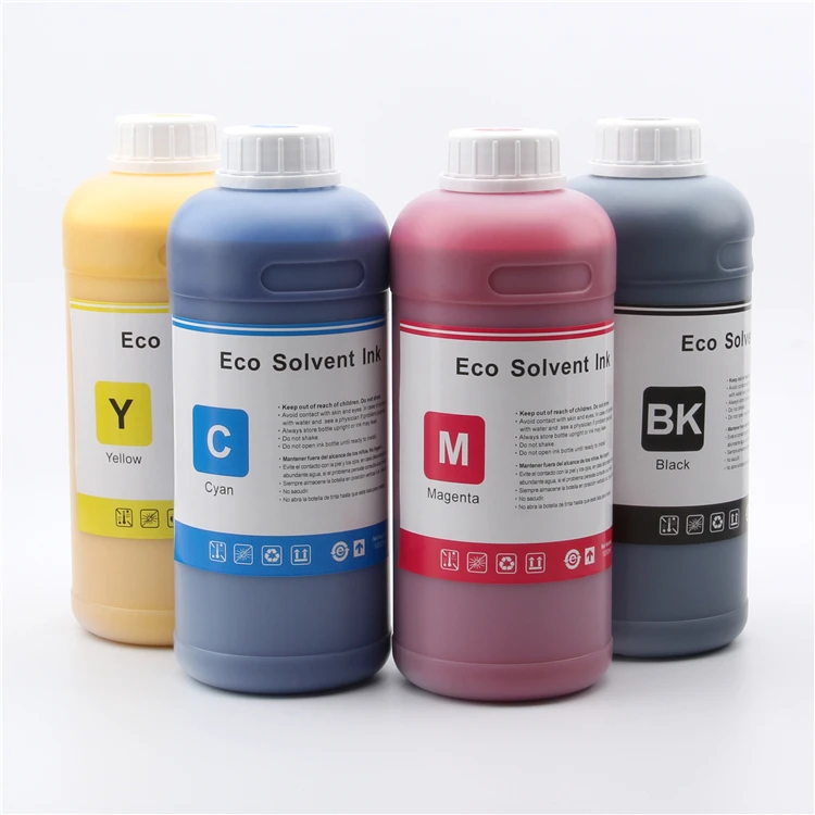 1L 5L Eco Solvent Ecosolvent Oil Based Eco-Solvent Ink For Epson Dx5 ...