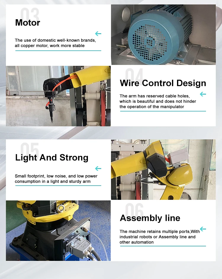 Automatic Industrial Robot System for Polishing & Sanding