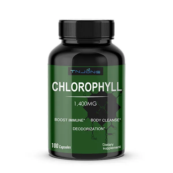 Oem Private Label Chlorophyll Extract Hard Capsules Chlorophyll ...