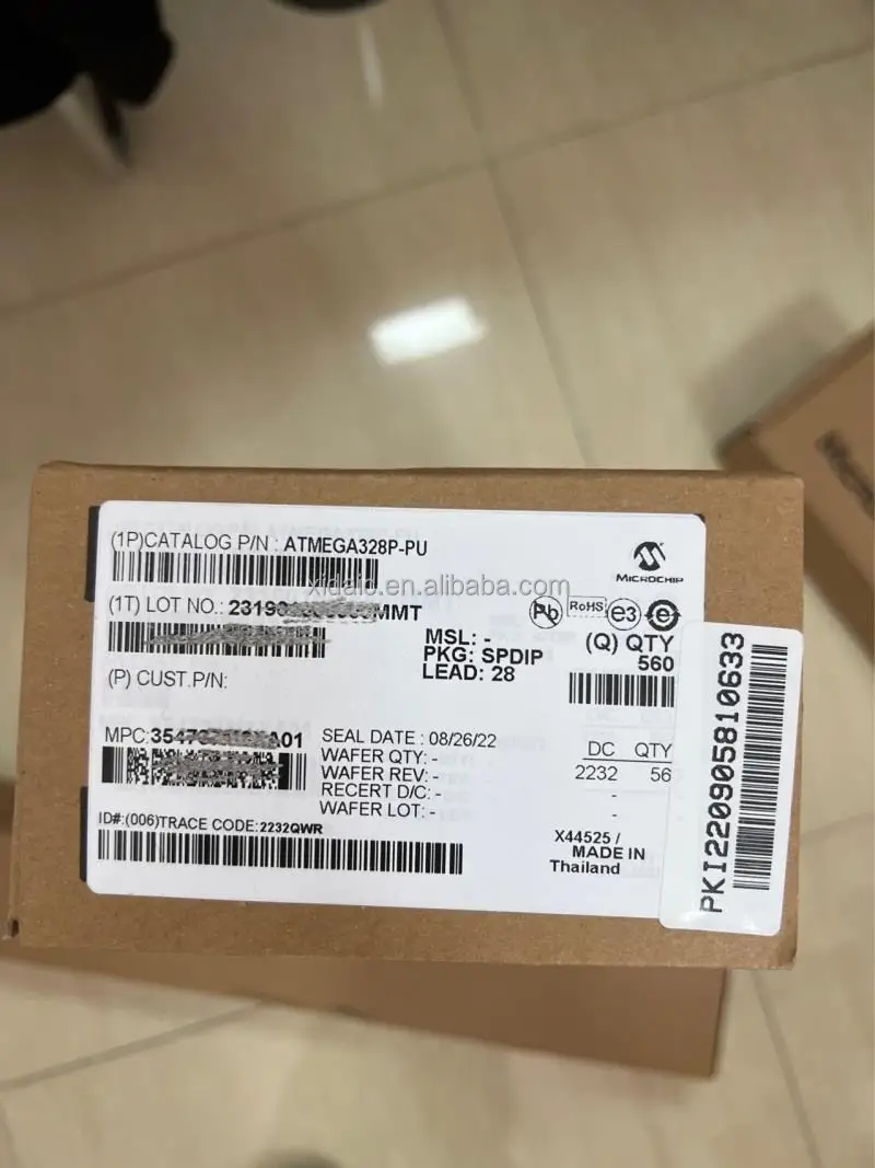 Atmega328p-pu Atmega328p New And Original Electronic Components ...